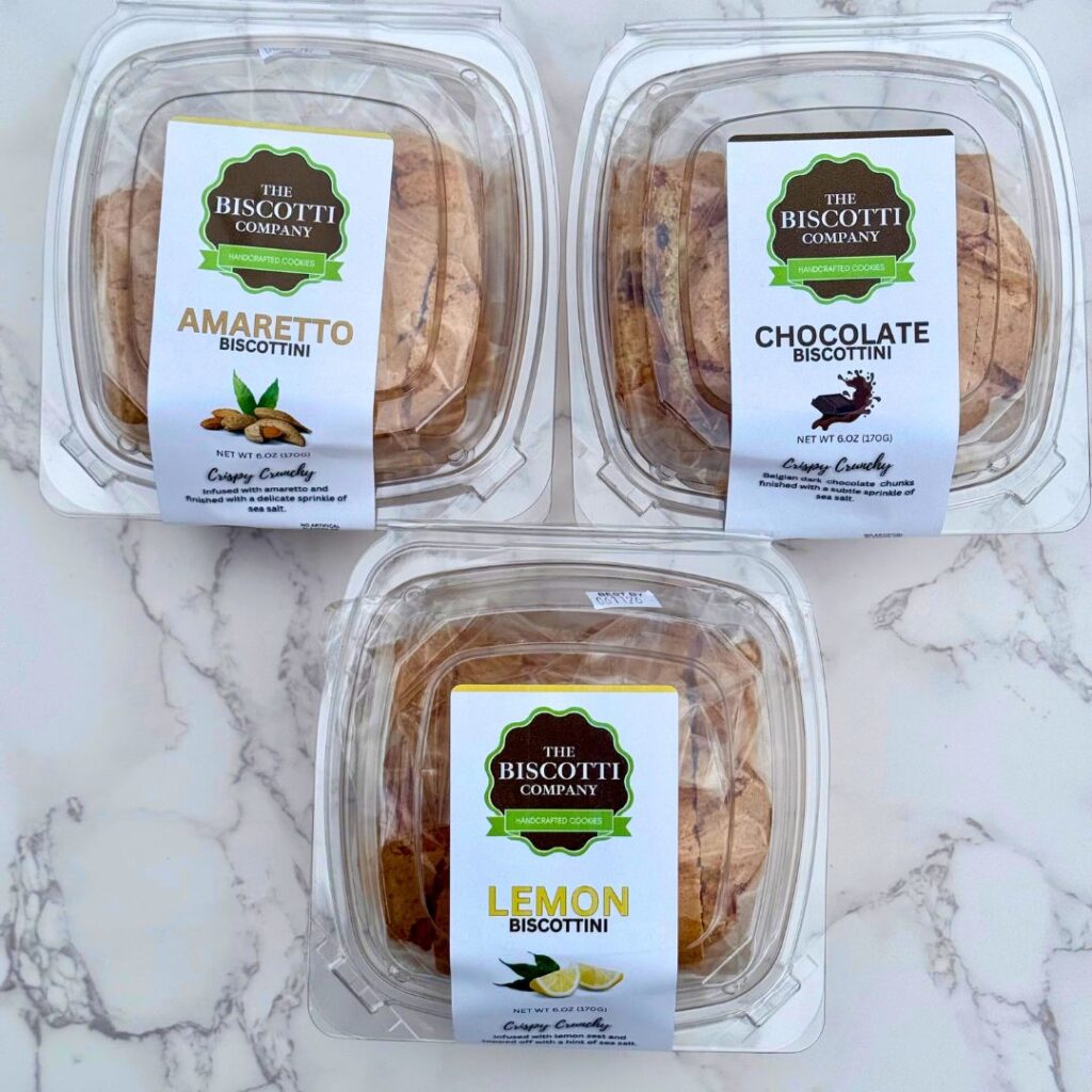 Italian Classics Biscottini Trio | Amaretto, Chocolate & Lemon - The ...